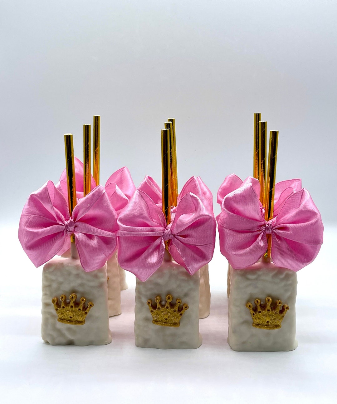 Royal Princess Rice Krispy Treats for Birthday Party Dessert Tables ...