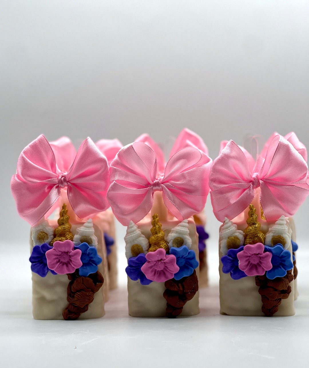Afro Unicorn Rice Krispy Treats for Birthday Party Dessert Tables ...
