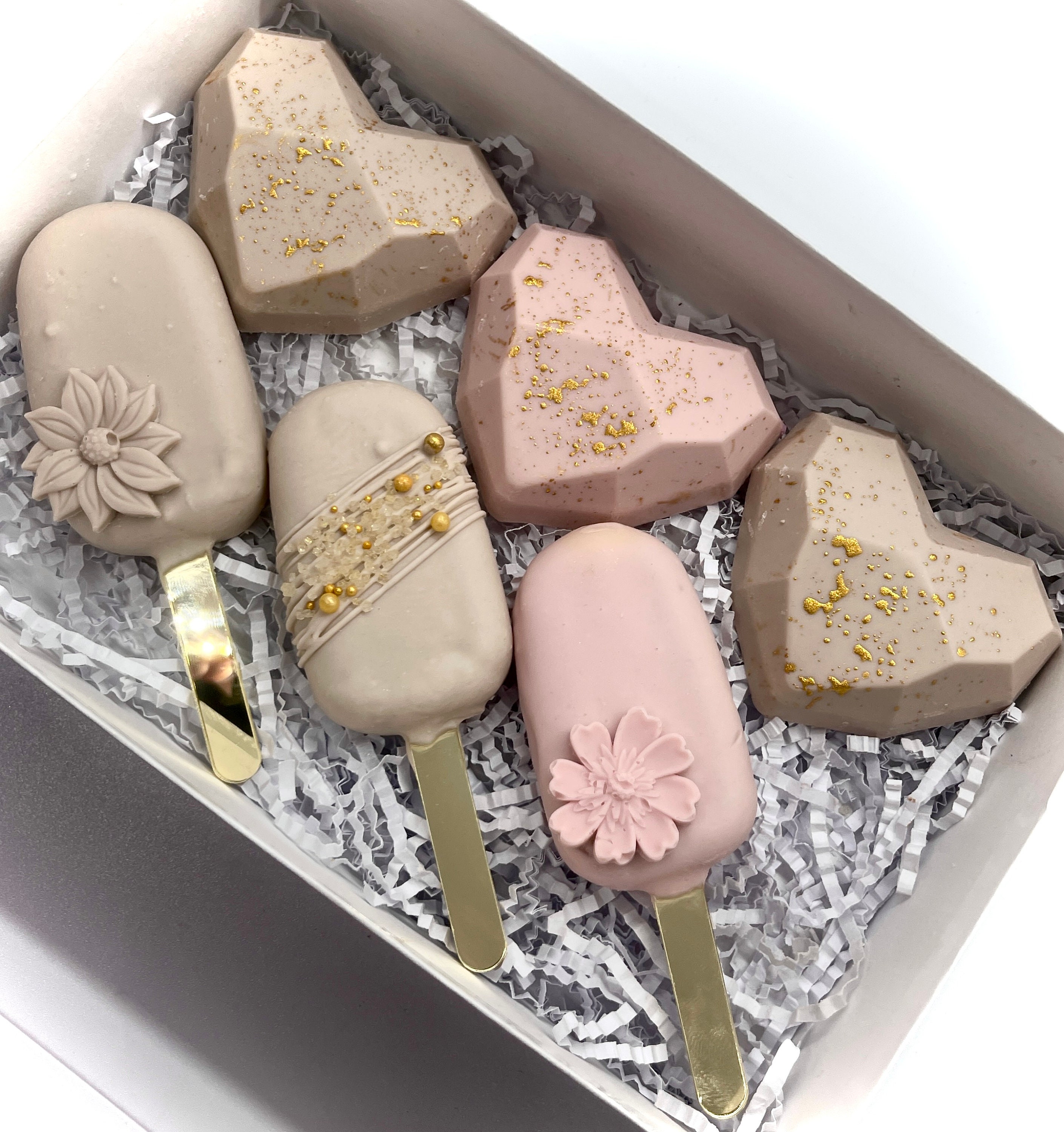 Birthday Cakesicle Treat Box Personalized Gift Treat Box for - Etsy