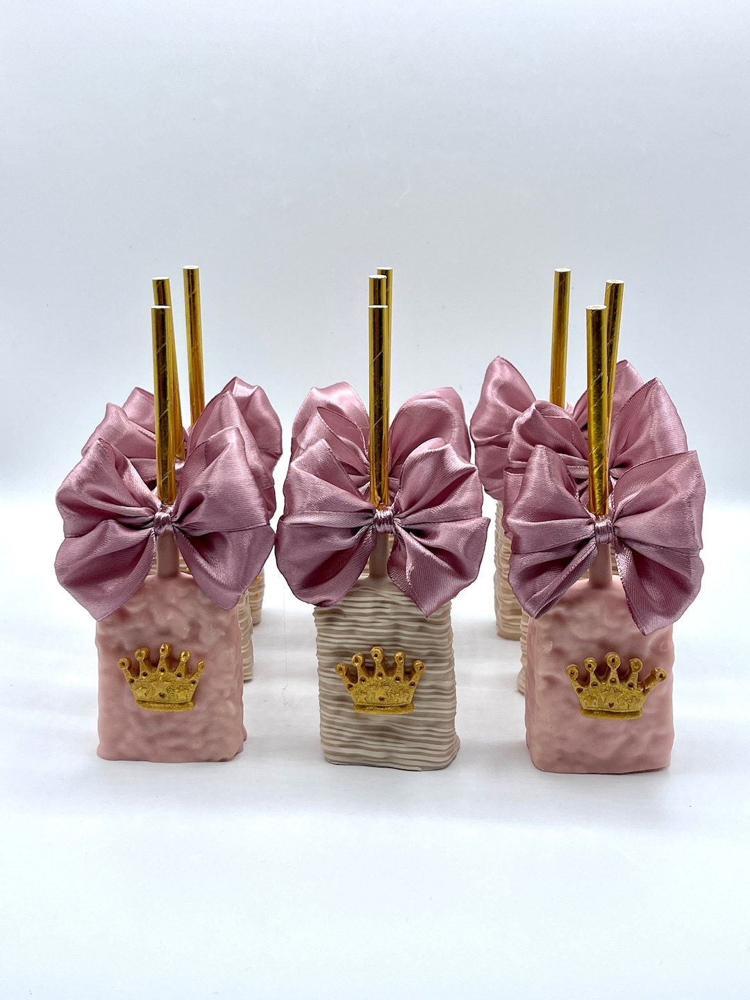 Royal Princess Rice Krispy Treats for Birthday Party Dessert Tables ...