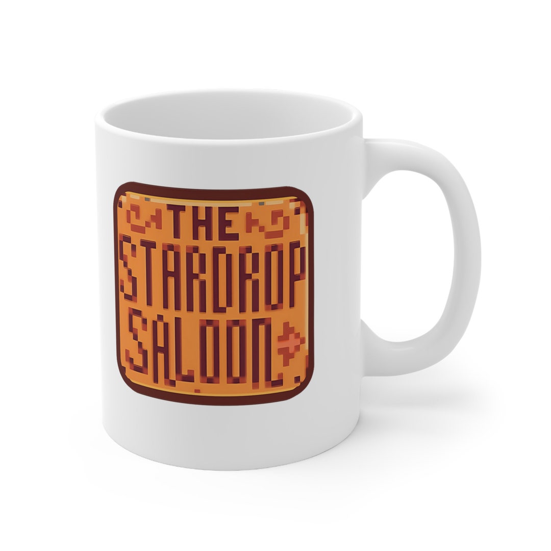 Stardew Valley Mug, Stardrop Saloon, Stardew Valley Gift, Stardew ...