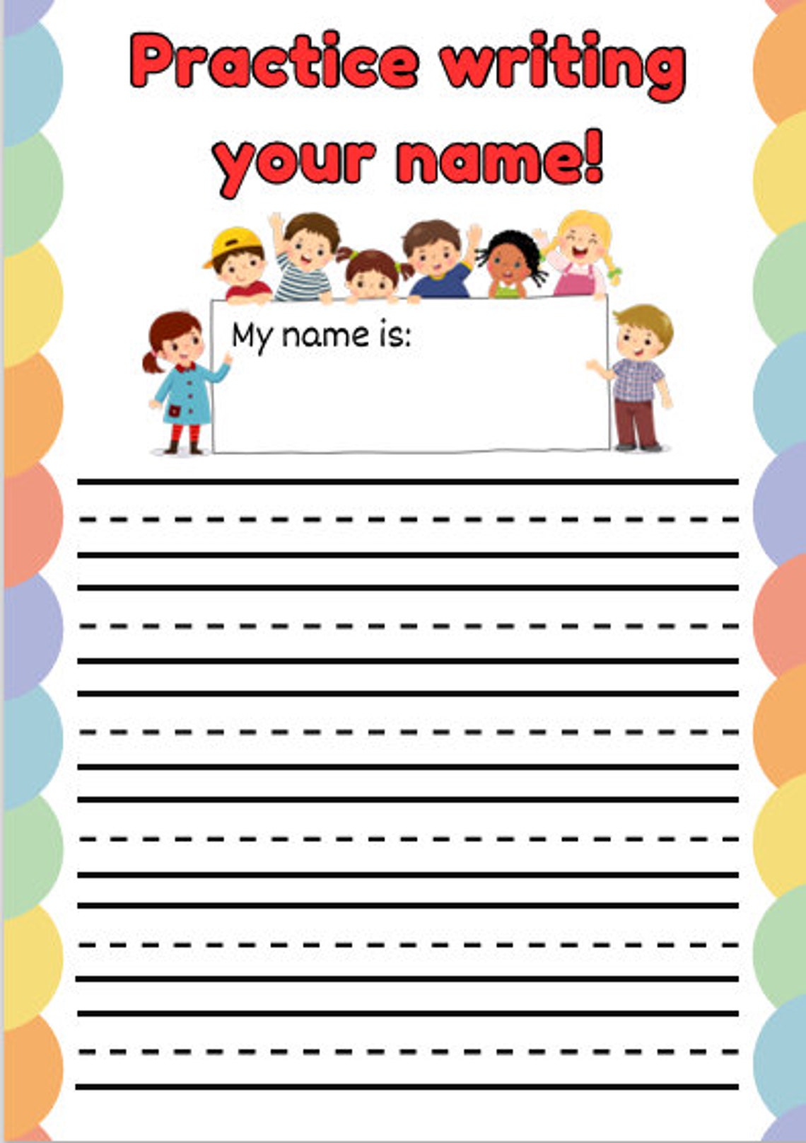 My Coloring and Tracing ABC Workbook: Practice for Kids. Instant ...