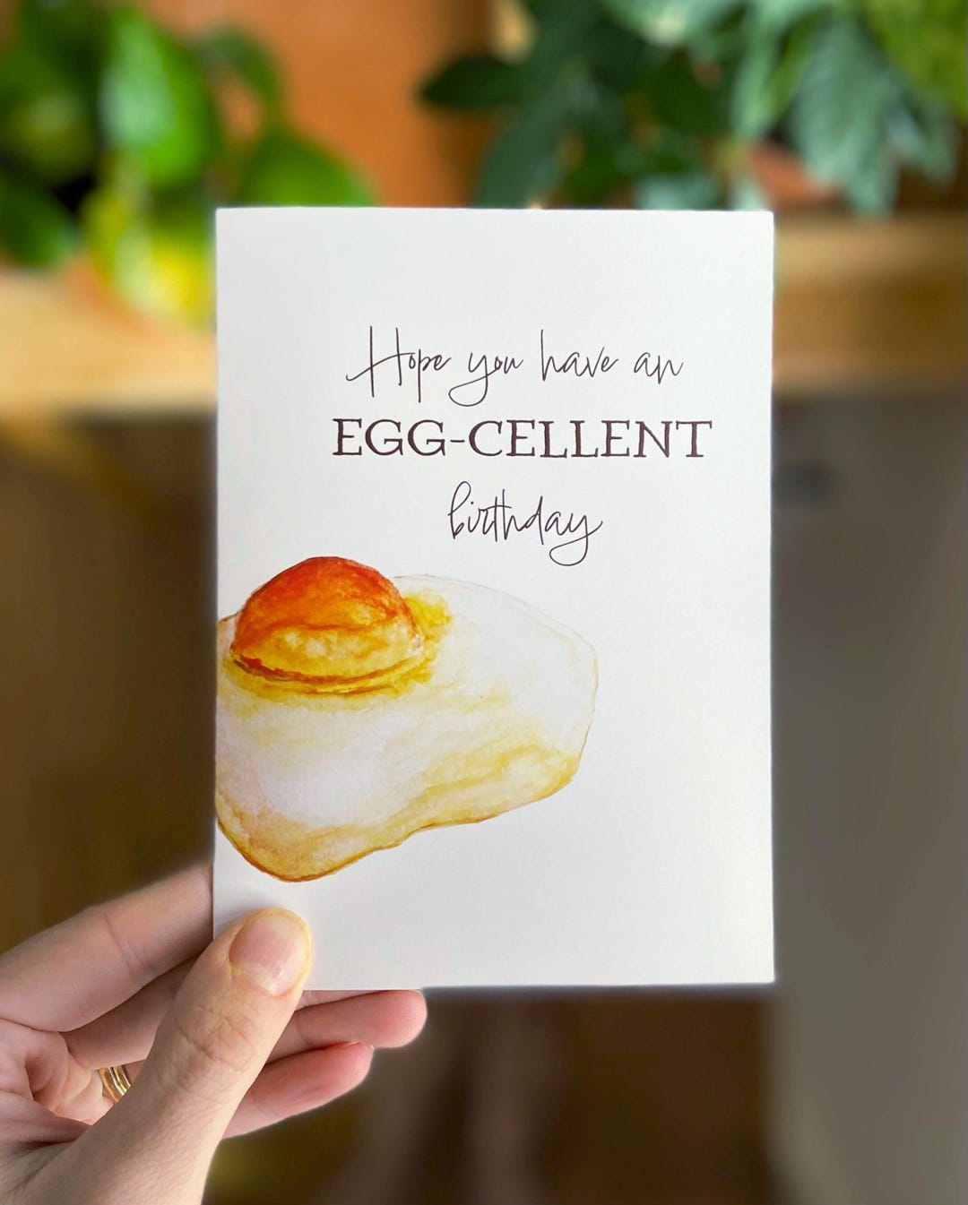 Have an Egg-cellent Birthday Greeting Note Card With Envelope blank ...