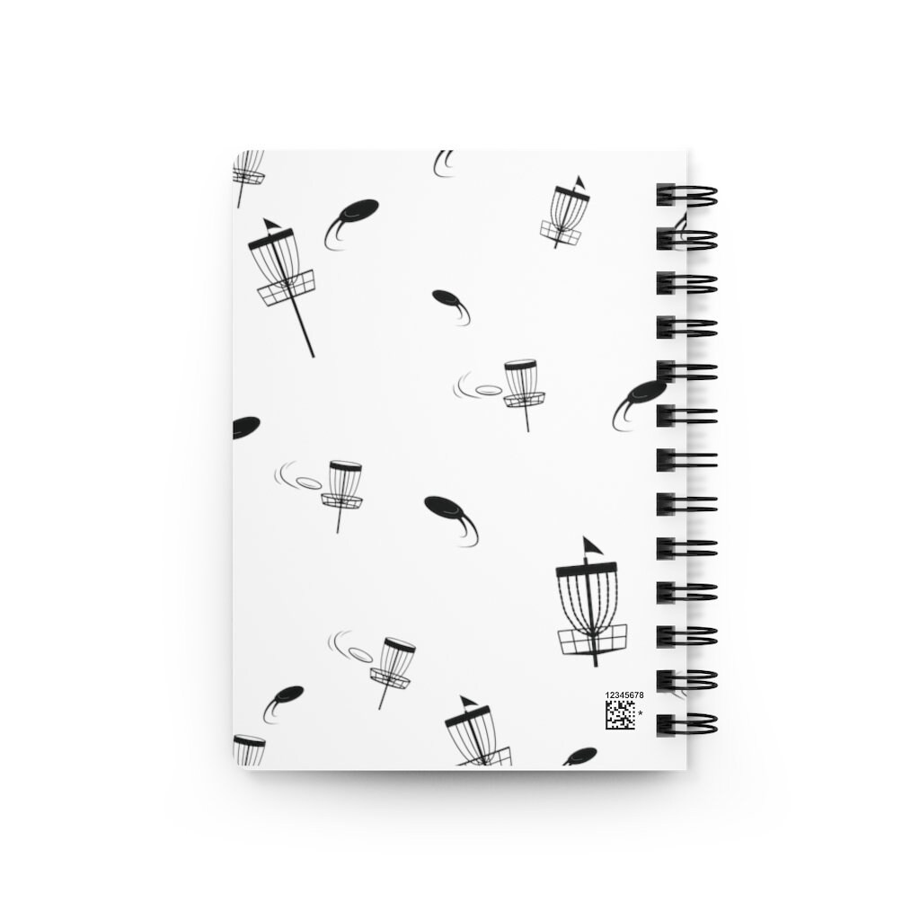 Disc Golf Spiral Bound Journal, Disc Golf Notebook, Disc Golf, Disc ...