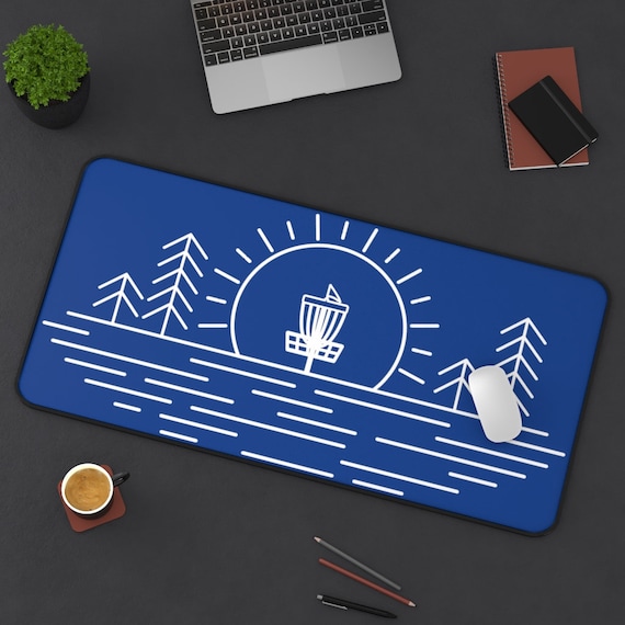 Disc Golf Desk Mat Disc Golf Desk Pad Disc Golf Mousepad - Etsy