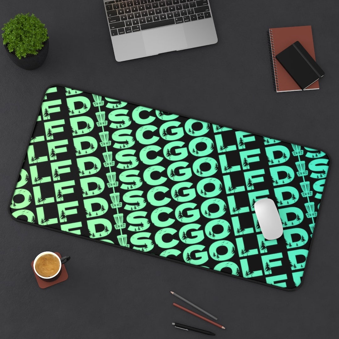Disc Golf Desk Mat, Desk Pad, Mousepad, Mouse Pad - Etsy