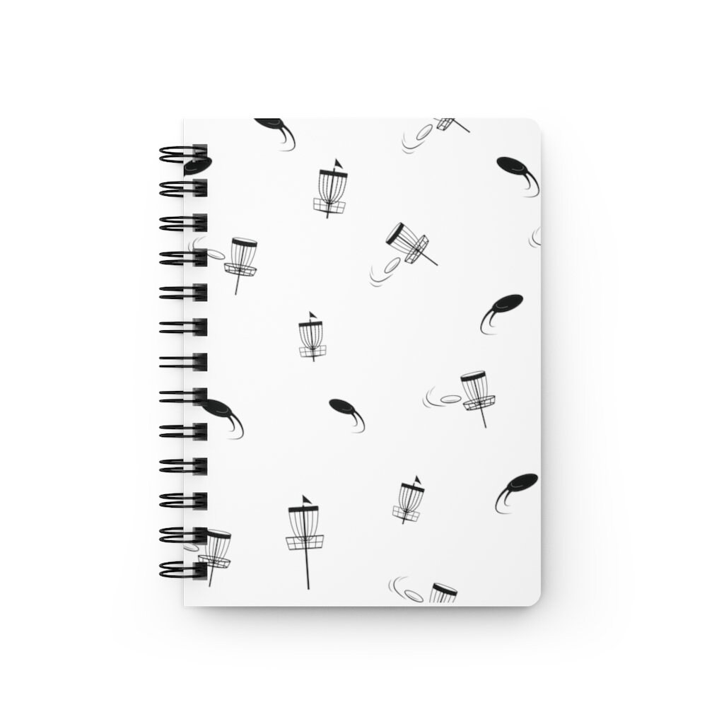 Disc Golf Spiral Bound Journal, Disc Golf Notebook, Disc Golf, Disc ...