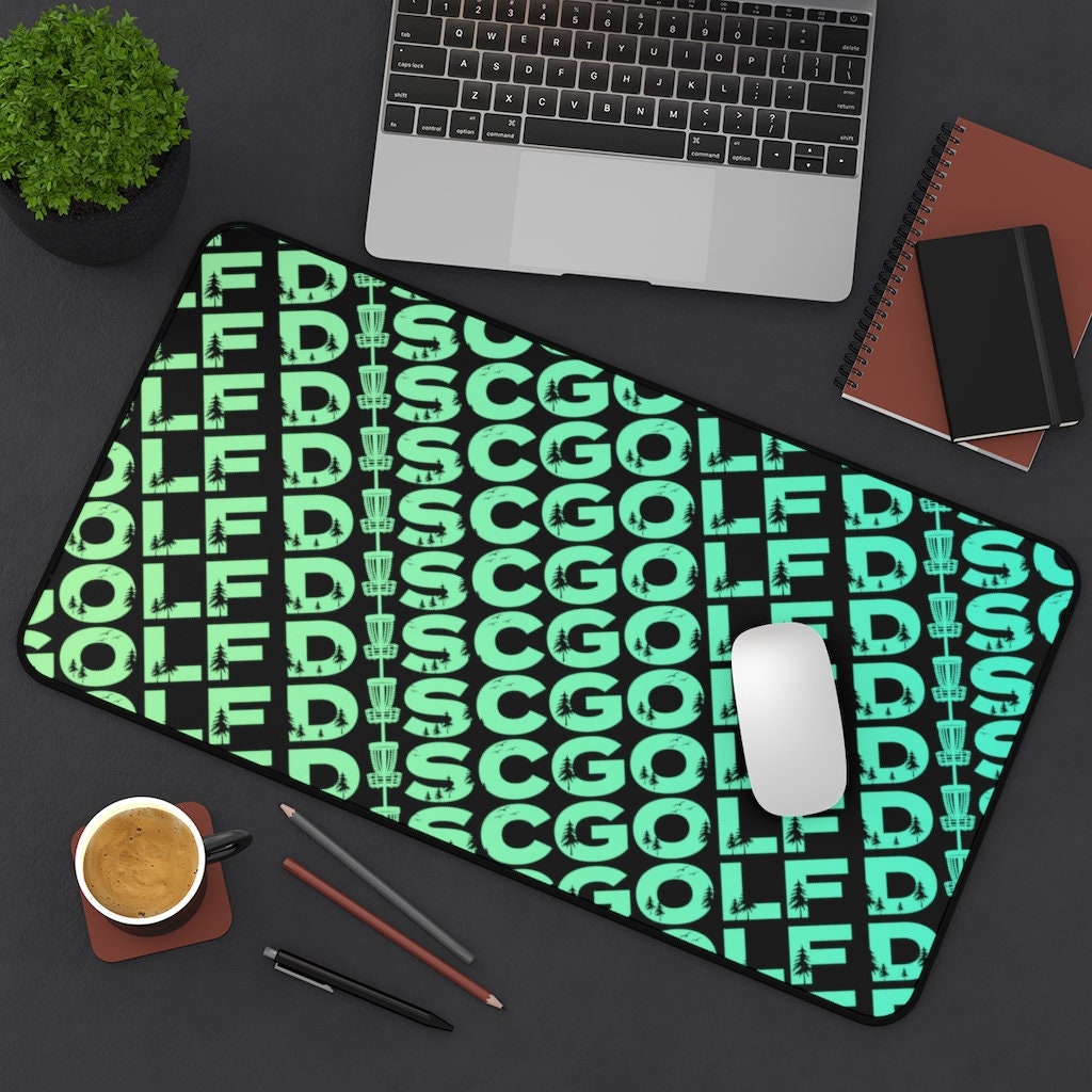 Disc Golf Desk Mat, Desk Pad, Mousepad, Mouse Pad - Etsy