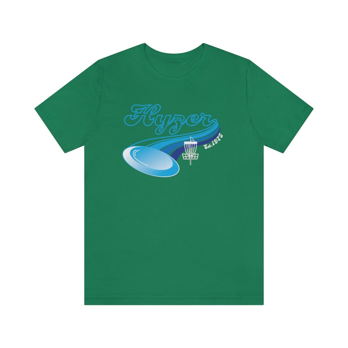 Men's Disc Golf T-tshirt | Hyzer Swoosh | Frisbee Golf | Gift for Disc ...