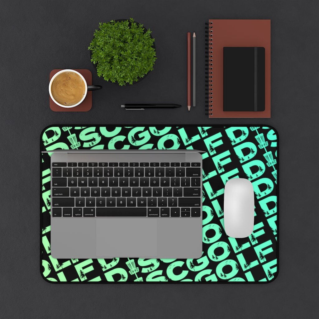 Disc Golf Desk Mat, Desk Pad, Mousepad, Mouse Pad - Etsy