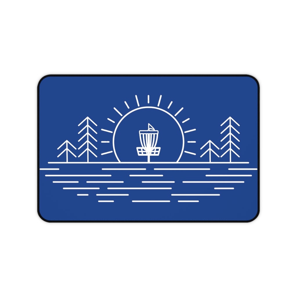 Disc Golf Desk Mat, Disc Golf Desk Pad, Disc Golf Mousepad, Disc Golf ...