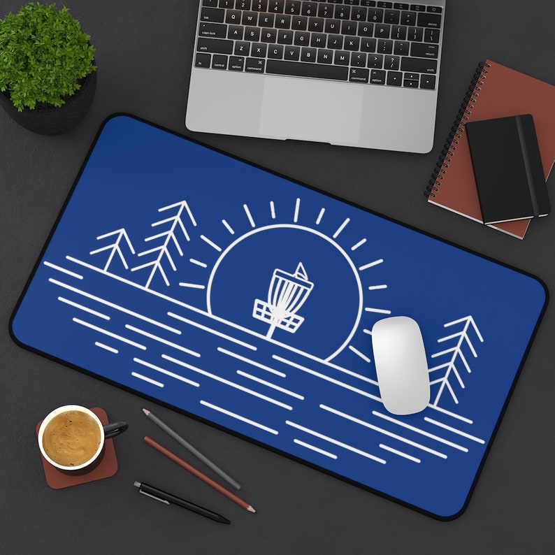 Disc Golf Desk Mat, Disc Golf Desk Pad, Disc Golf Mousepad, Disc Golf ...