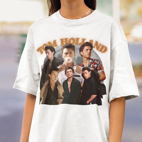 Vintage Tom Holland Retro Shirt Tom Holland Tshirt Tom Etsy