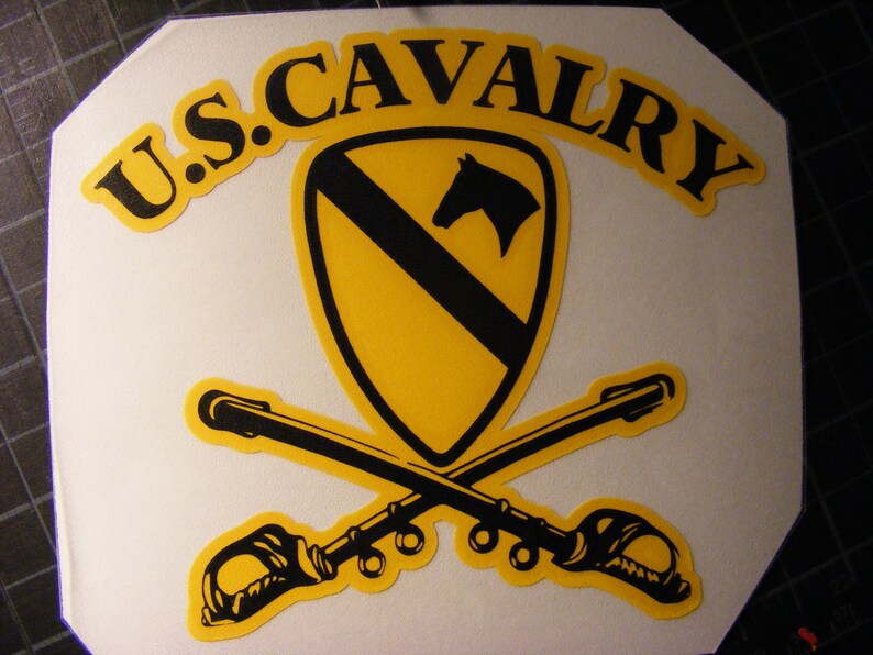 1st Cavalry Decal US Cavalry Recon 19D Cavalry - Etsy