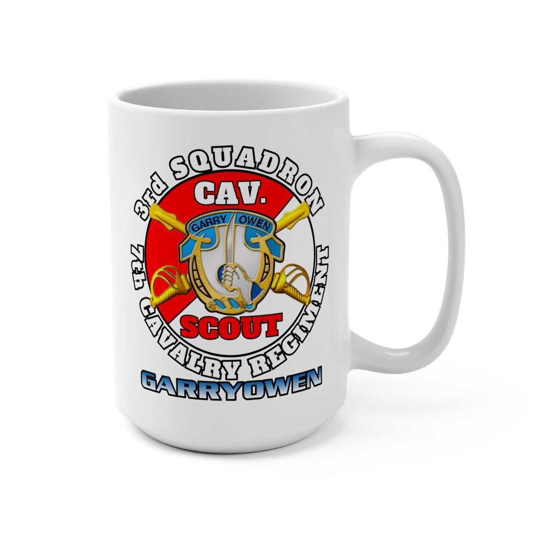 3rd Squadron 7th Cavalry Regiment Mug 15oz, Garryowen, 7th Cavalry - Etsy