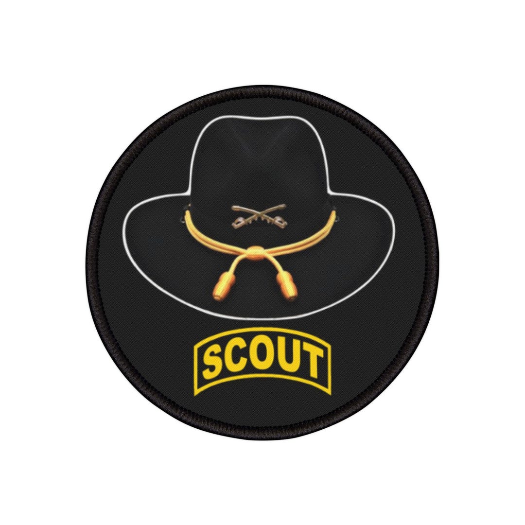 19 Delta Cavalry Scout Iron on Patch, 19 Delta, Recon, Cav Scout, 11 ...