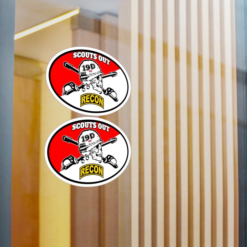 US Cavalry Vinyl Decals, Cav Scout, Cavalry, Recon, 19delta - Etsy