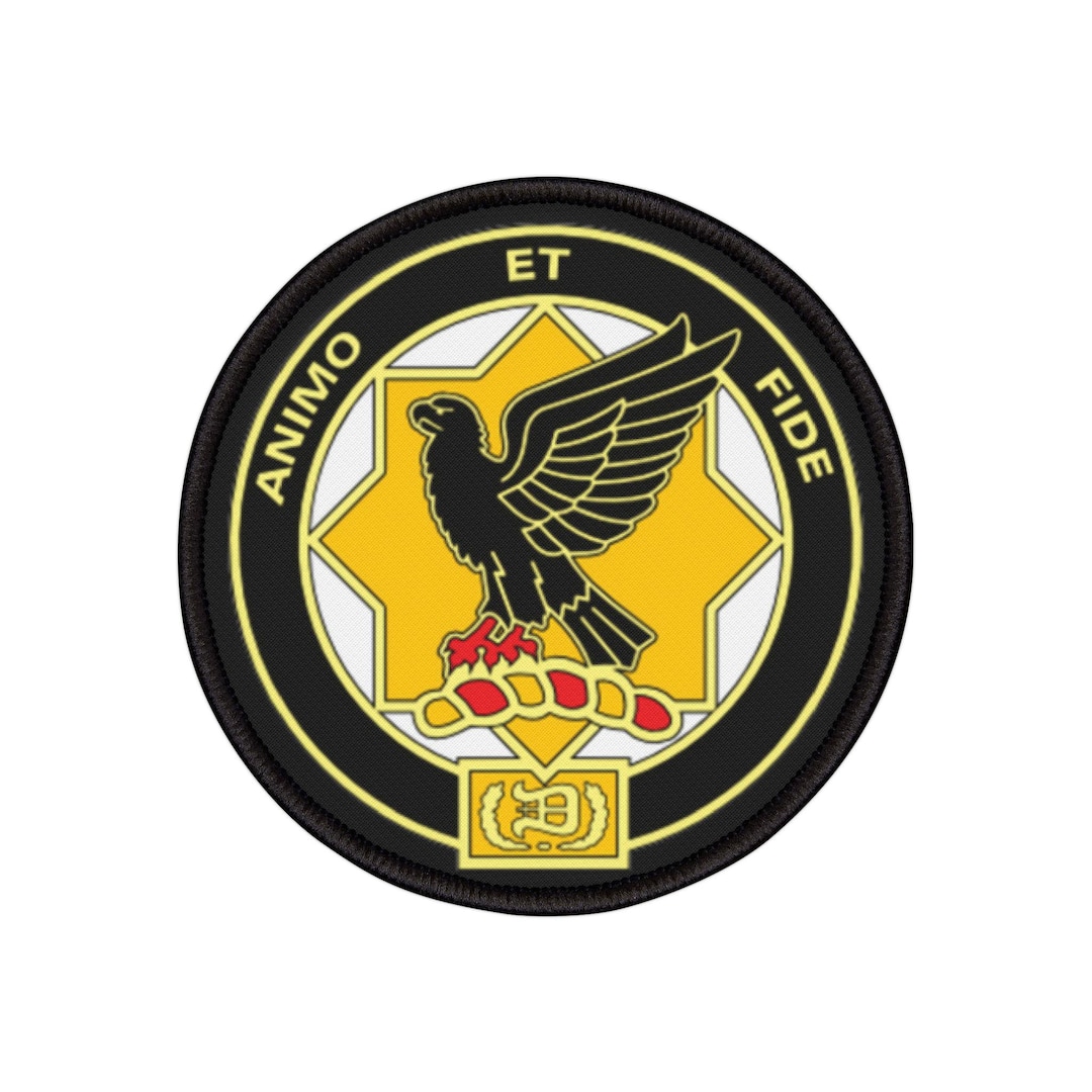 1-1 Cavalry Regiment Iron on Patch, Blackhawk, 19 Delta, Recon, Cav ...