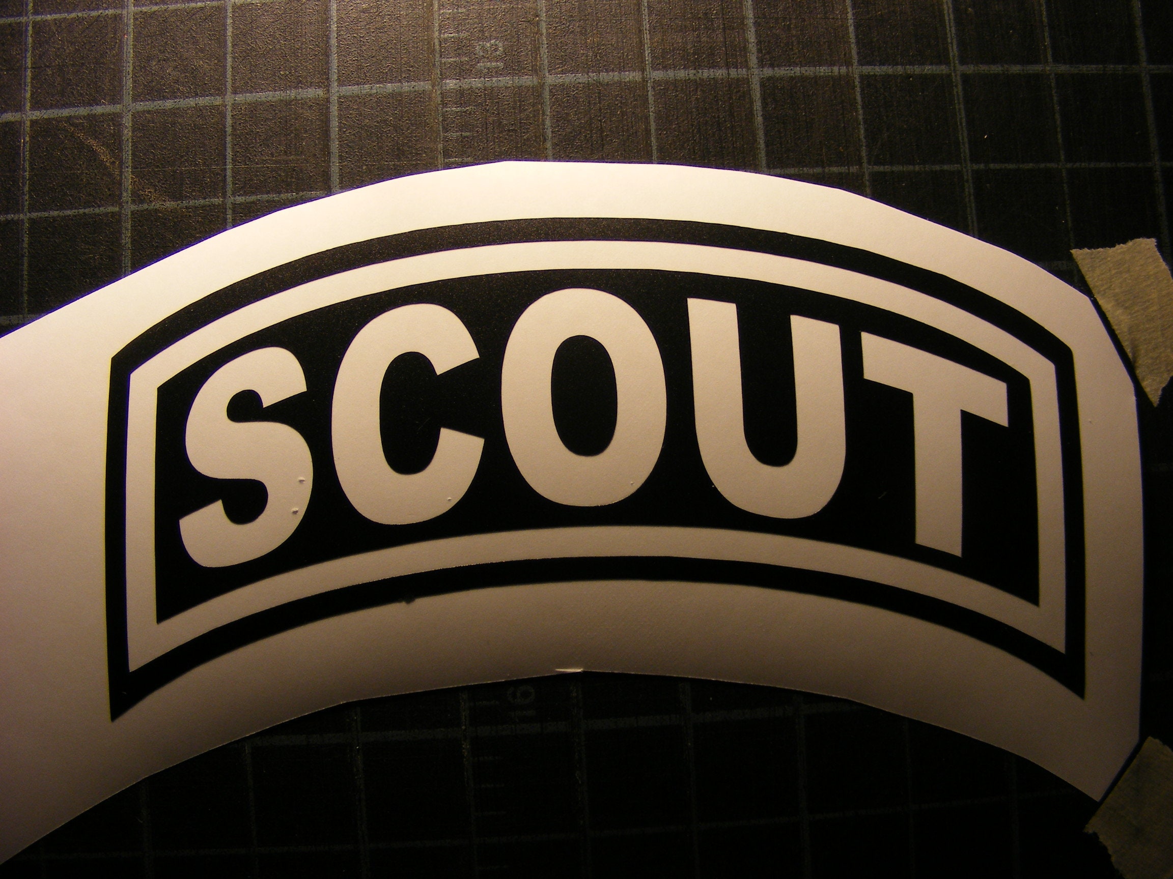 Cavalry Scout Tab, Scout, 19D, Recon - Etsy