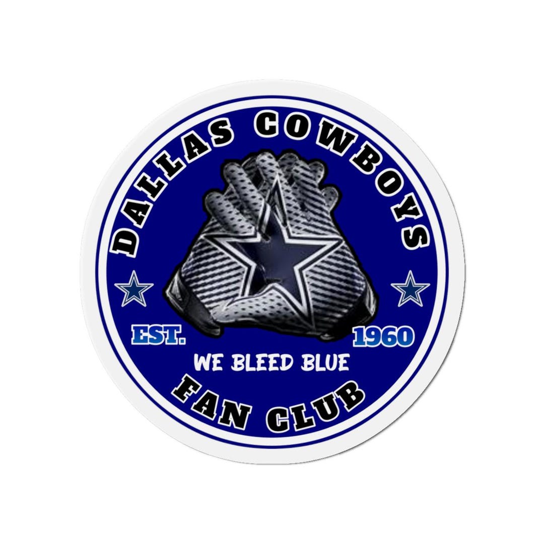 Dallas Cowboys Die-cut Magnet, Dallas Cowboys - Etsy