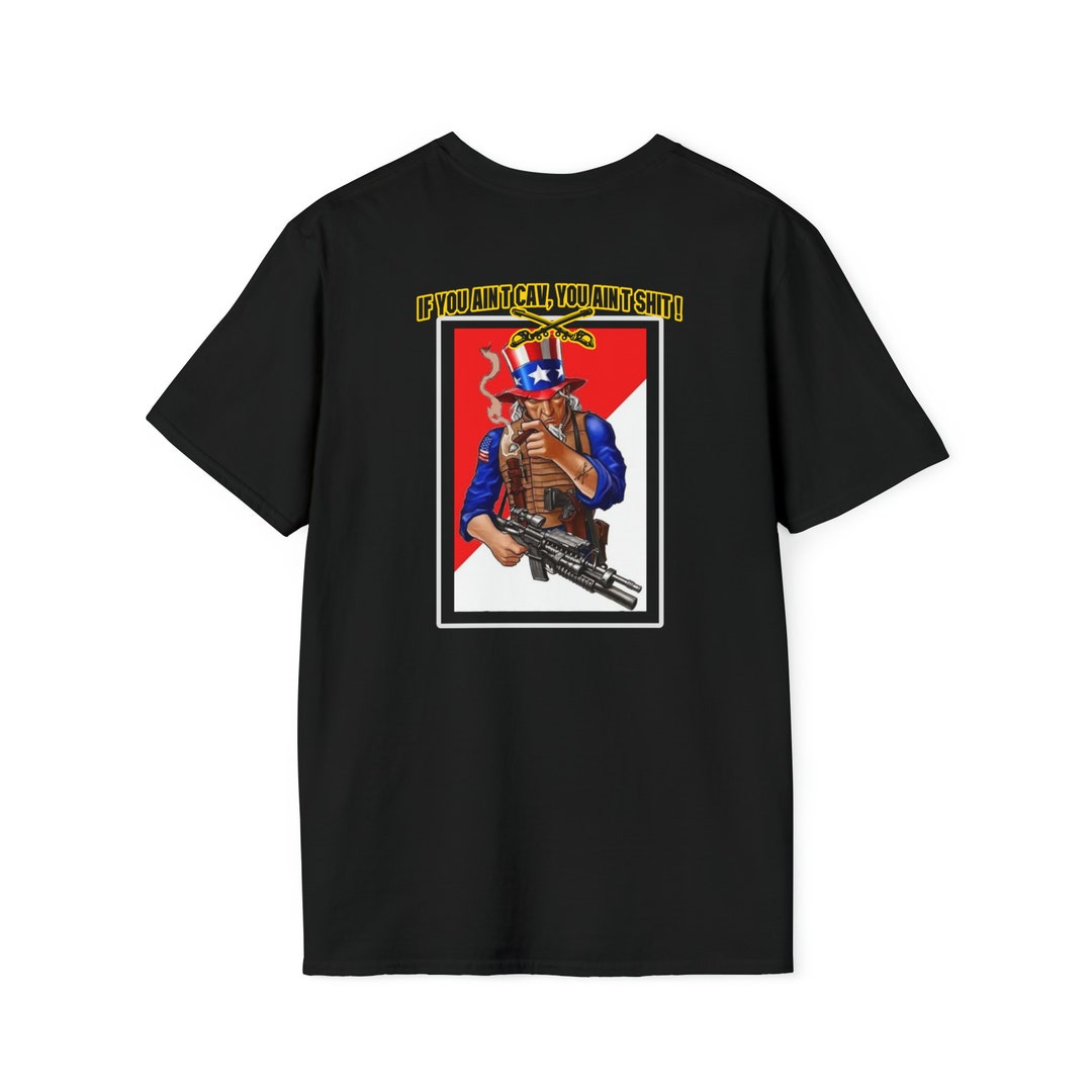 US Cavalry T-shirt, Cavalry, Recon, US Scout, 19D - Etsy