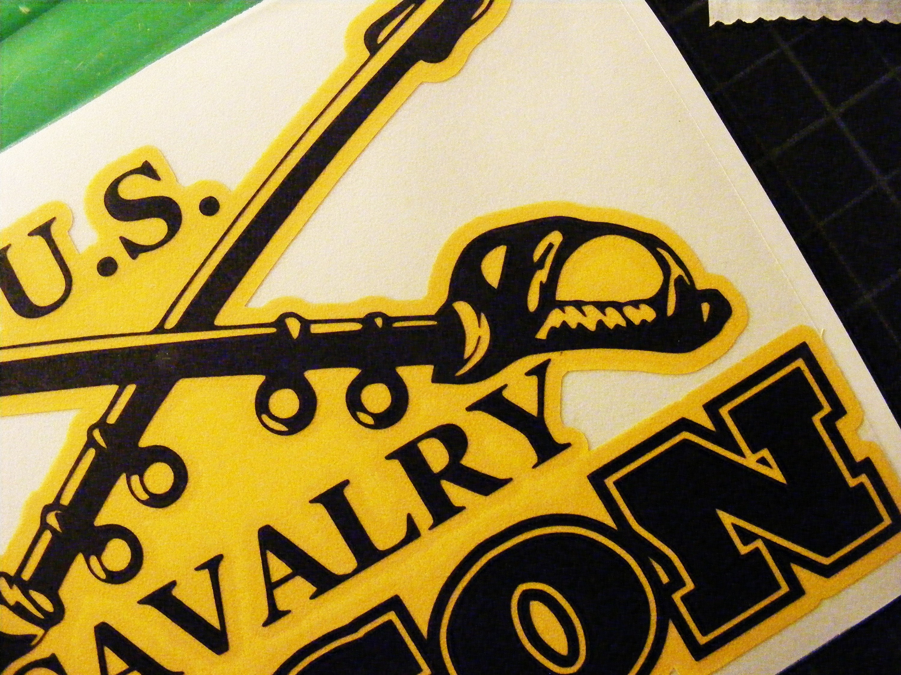 US Cavalry Recon Decal, Cav Scout, 19-D, Cavalry - Etsy