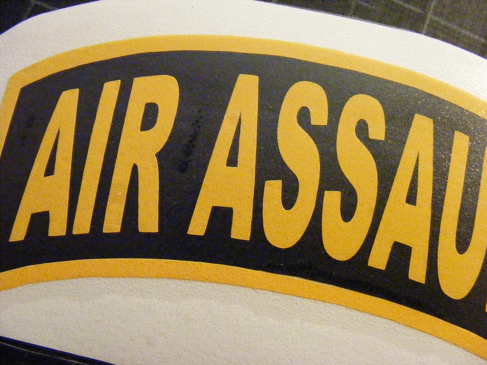 Army Air Assault Tab Decal Sticker Air Assault Tab 101st Airborne Etsy