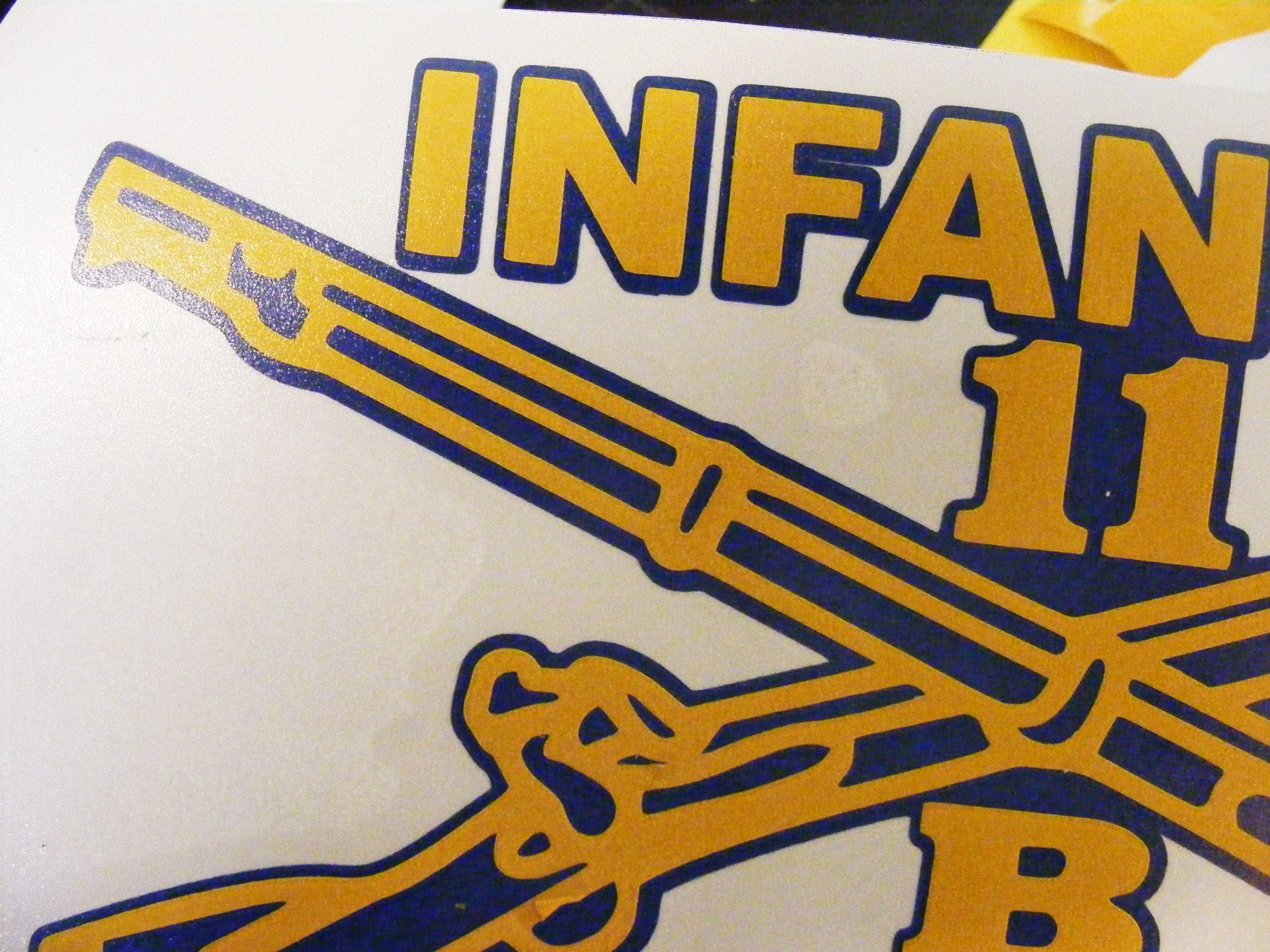 U.S. Army Infantry Decal, Infantry, 11B, Grunt - Etsy