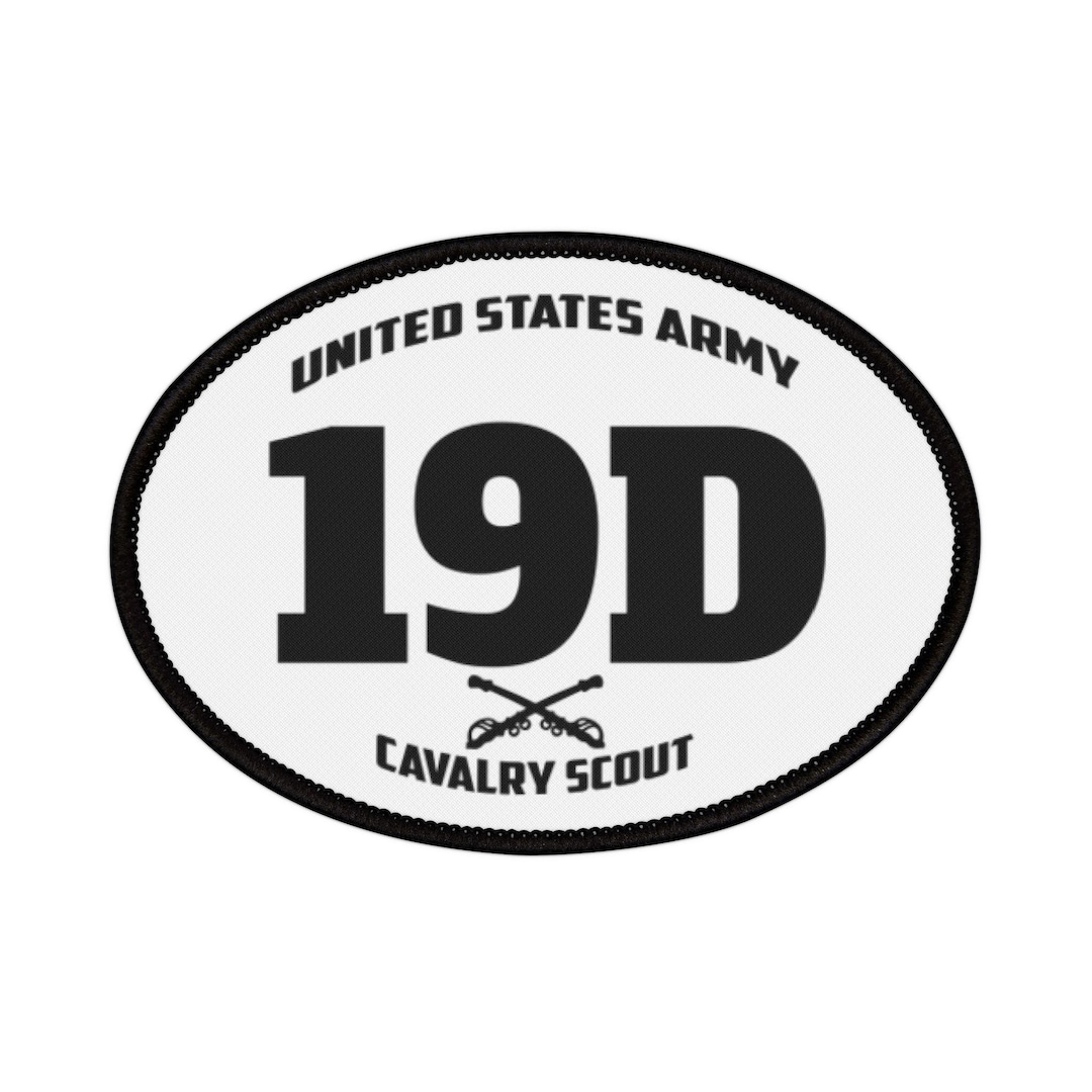 Army Cavalry Scout Patch: US Cavalry Recon Iron-on Applique - Etsy
