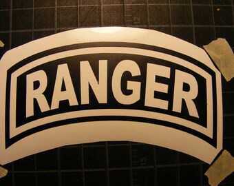 Army Ranger Tab Sticker - Etsy
