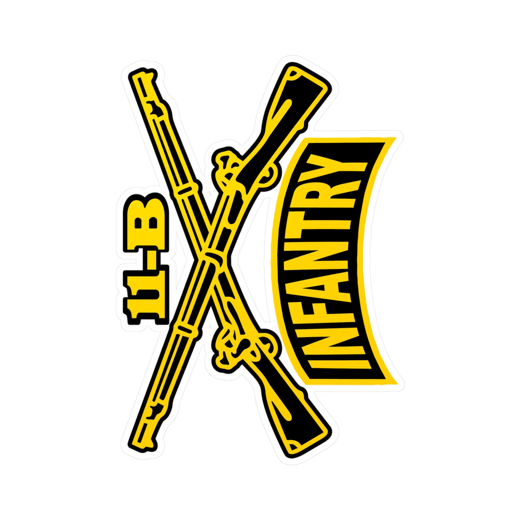 U.S. Army Infantry Decal, 11B, Grunt, Infantry - Etsy