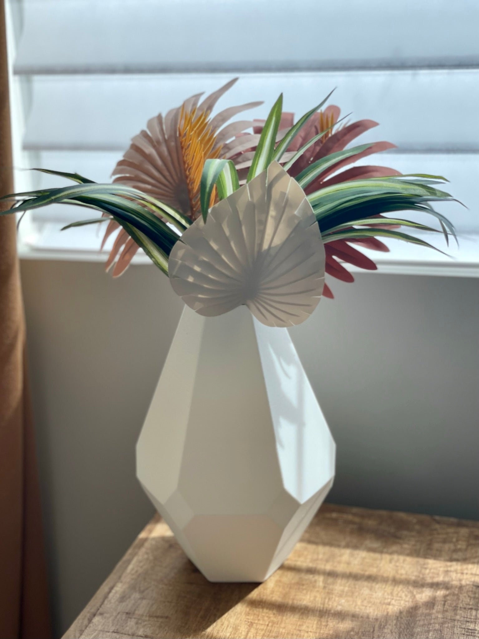 Geometric Vase - Hexa Style - Etsy