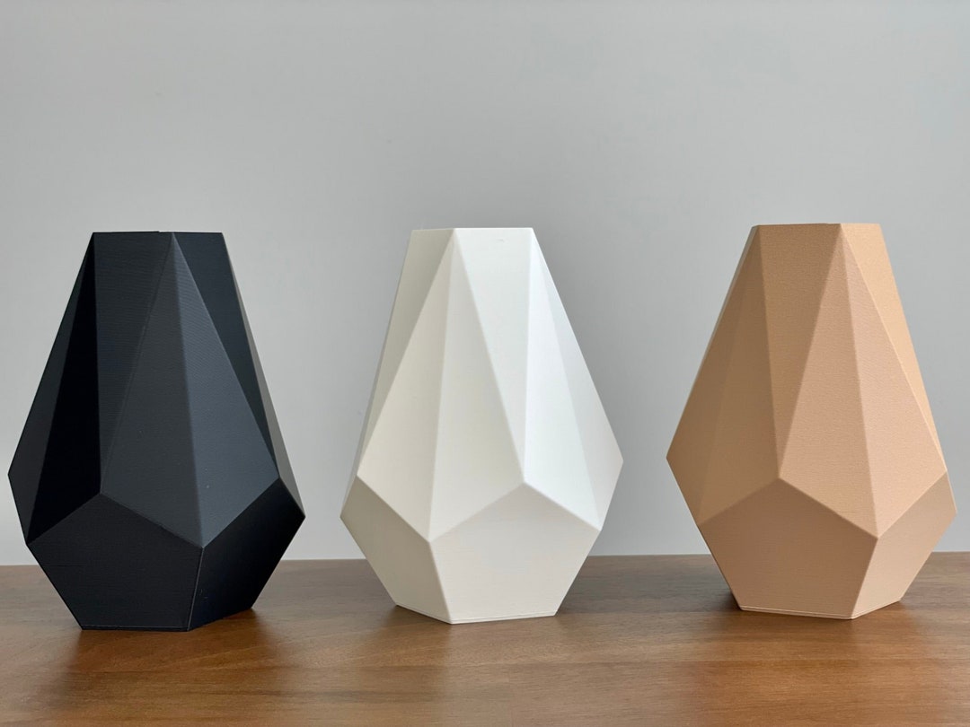 Geometric Vase - Penta Style - Etsy