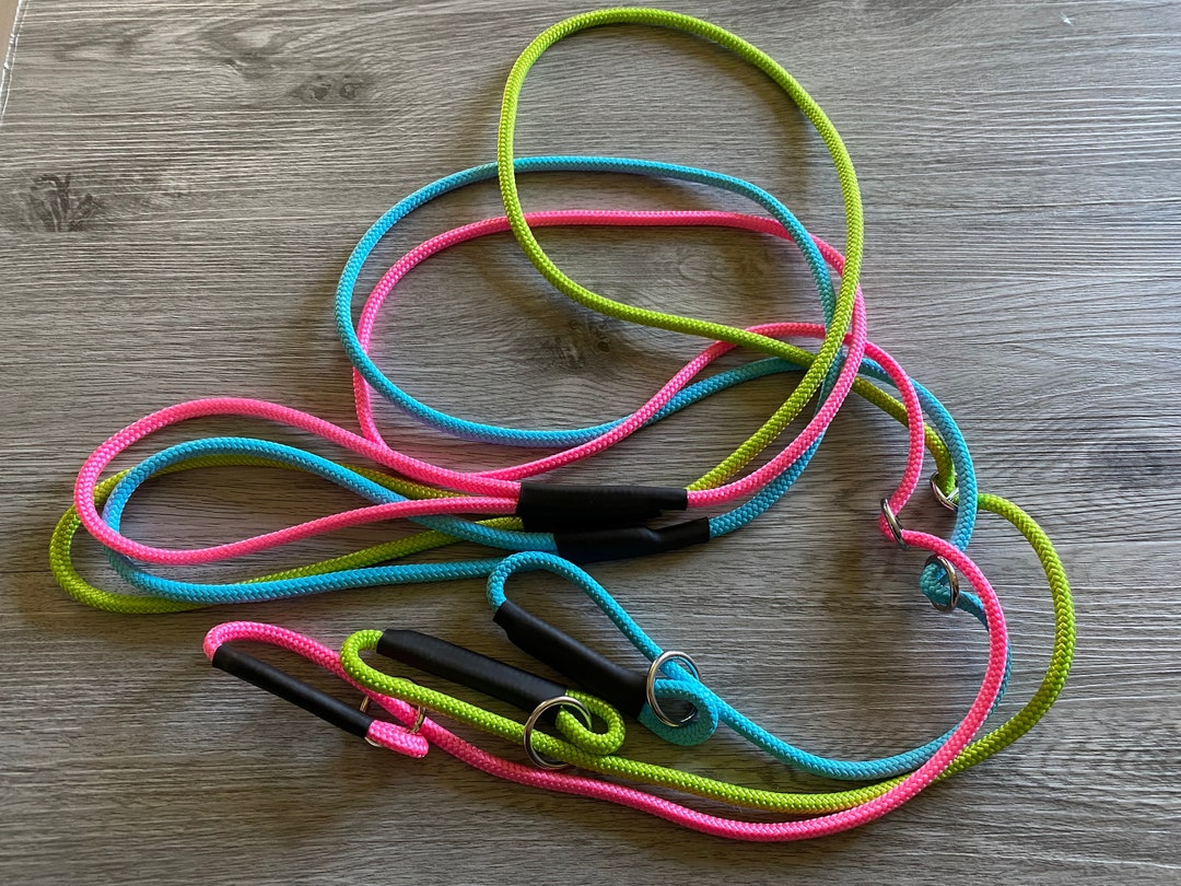 Thin Slip Lead Puppy Dog Slip Lead Adjustable Slip Lead With Stopper ...