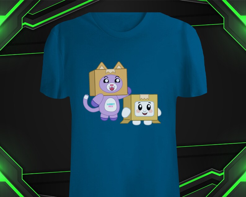 Youtube Kids Christmas Gift Lankybox Youtuber T Shirt Merch - Etsy