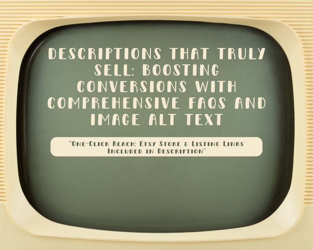 Crafting Compelling Product Descriptions for Successful - Etsy Crafting Compelling Product Descriptions for Successful - Etsy
