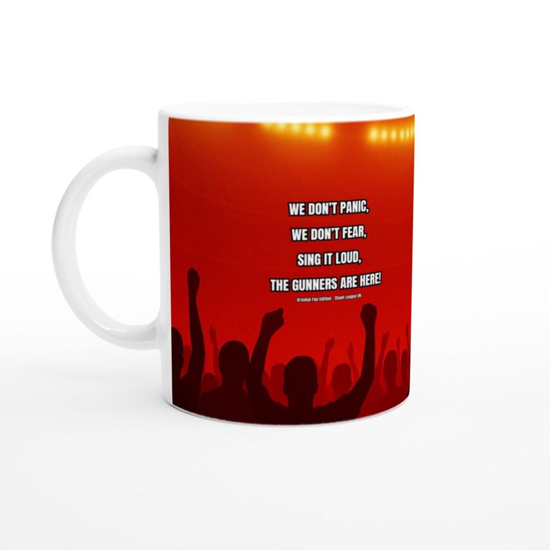 Football Chant Mug, Stadium Crowd Design, Fan Gift - Etsy