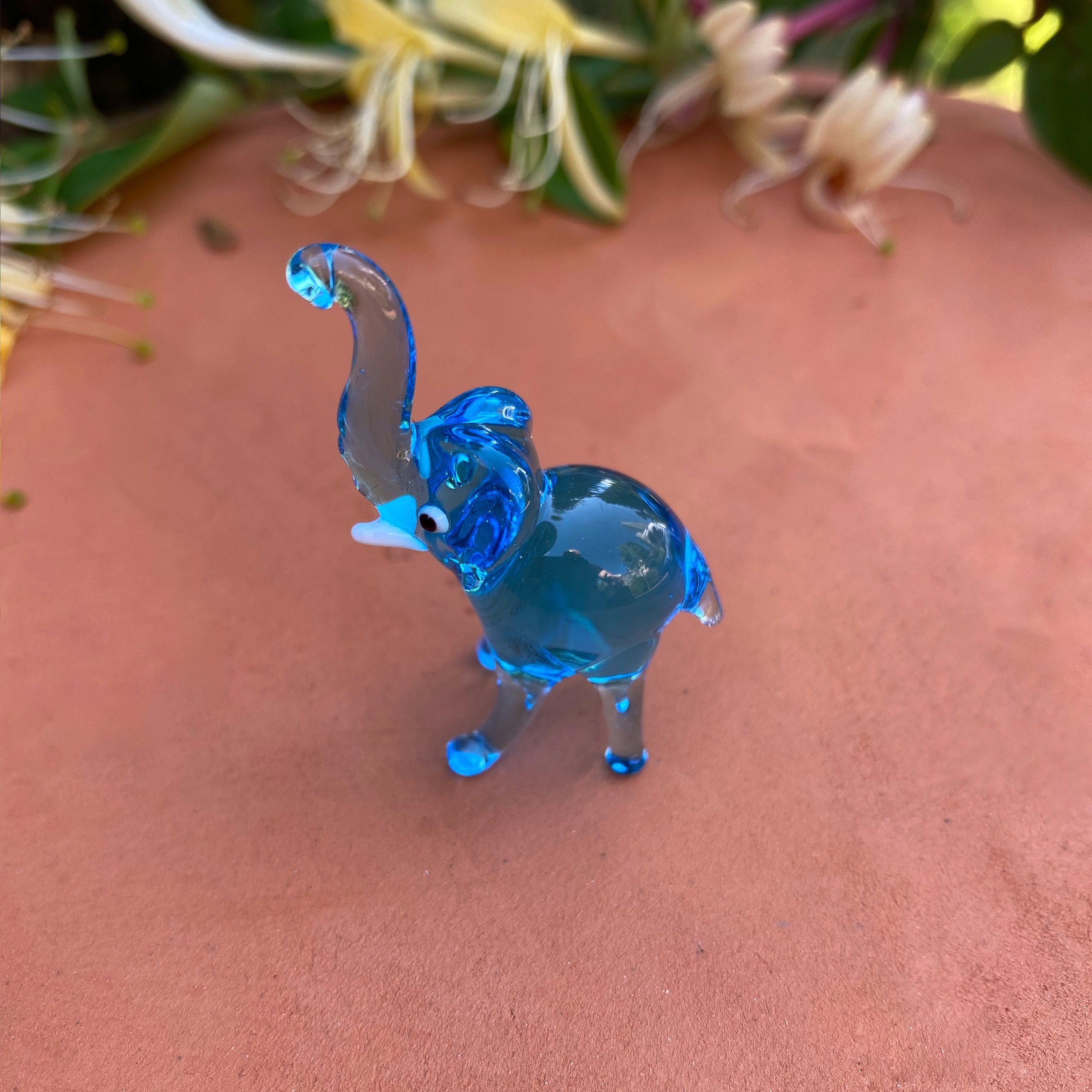 Glass Animals / Glass Animals Figurine / Glass Elephant / Handmade ...