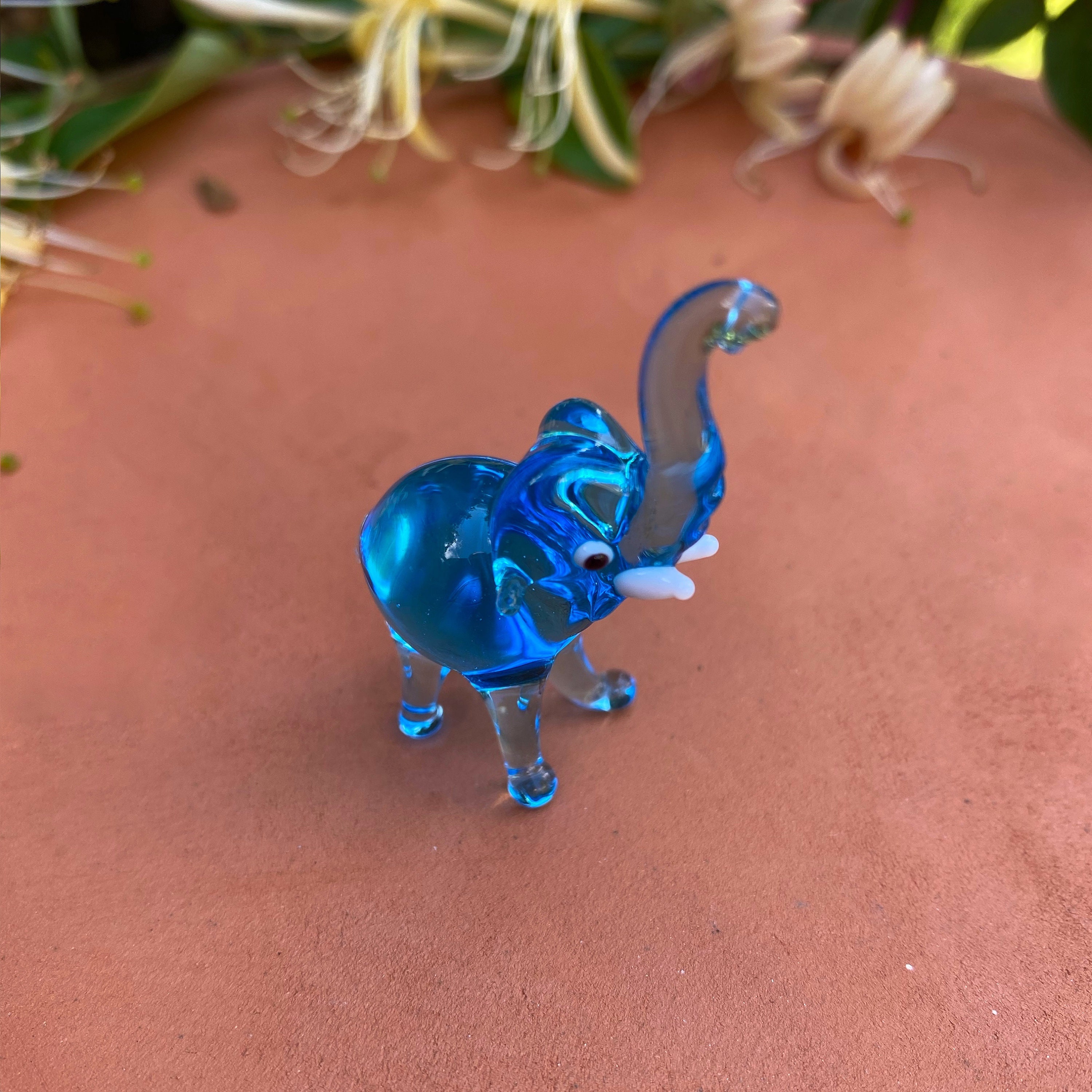 Glass Animals / Glass Animals Figurine / Glass Elephant / Handmade ...
