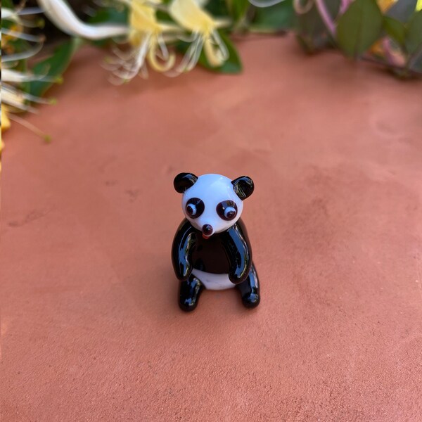 Glass Panda - Etsy