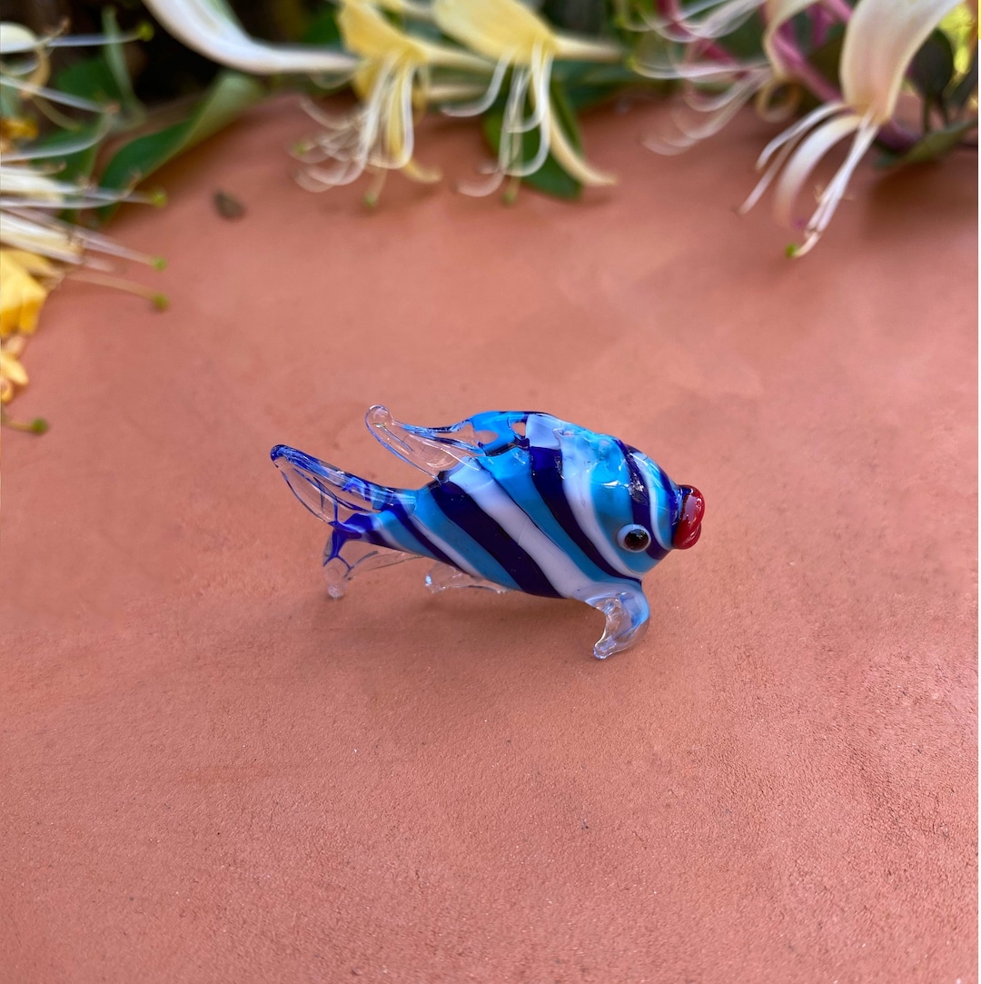 Glass Animals / Glass Animals Figurine / Glass Fish / Handmade Glass ...