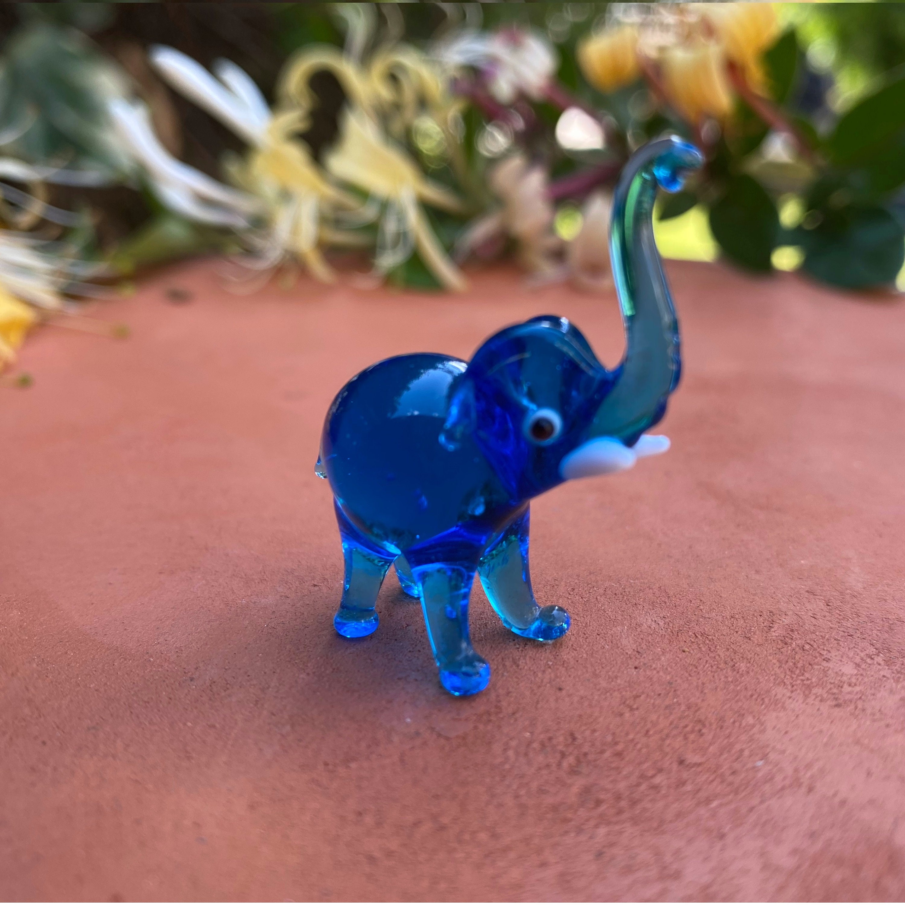 Glass Animals / Glass Animals Figurine / Glass Elephant / Handmade ...