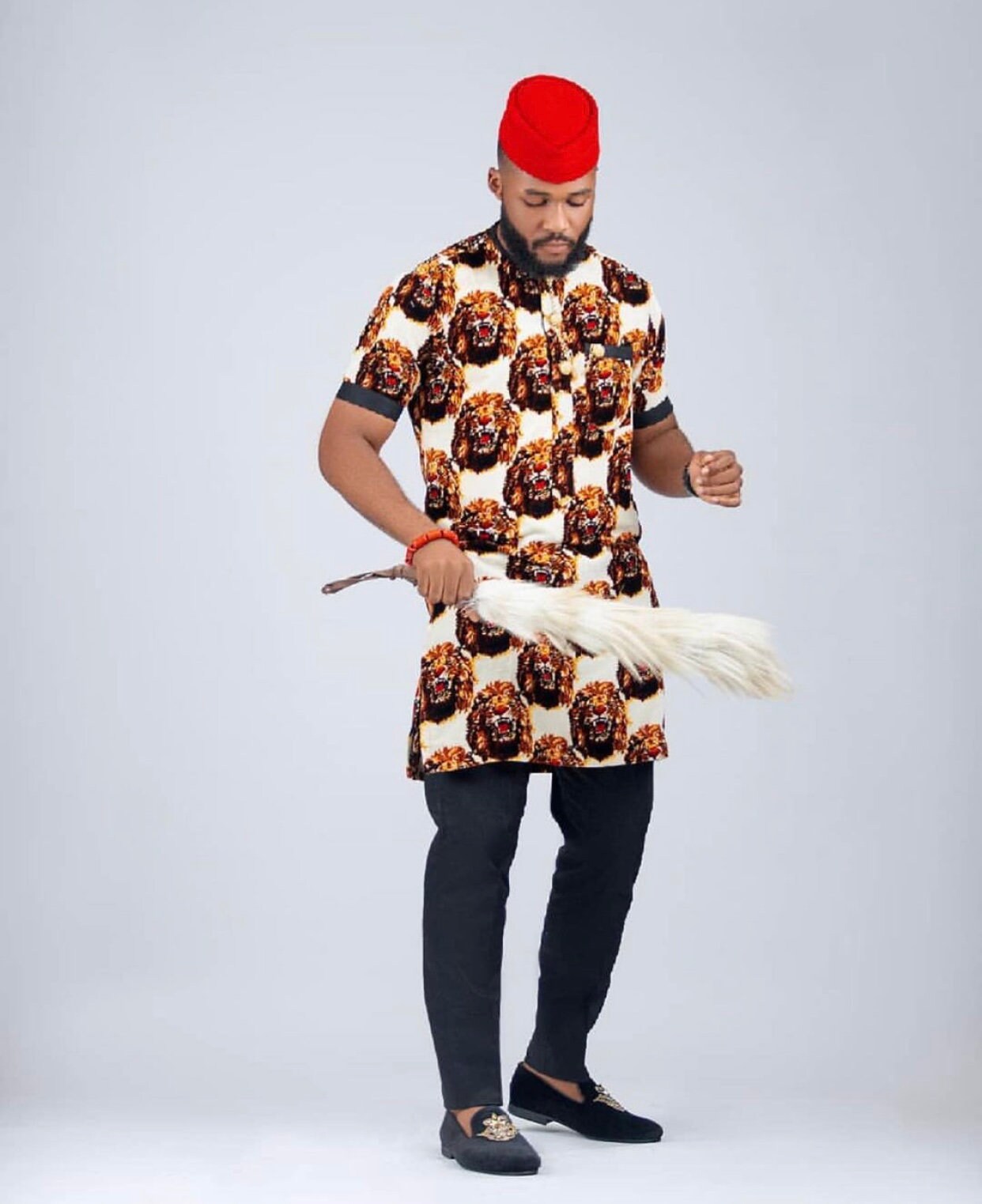Isi Agu Nigeria Native Attire For Men (Igbo Formal Color Size | lupon ...