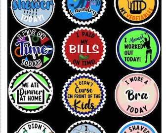 Grown up Stickers - Etsy