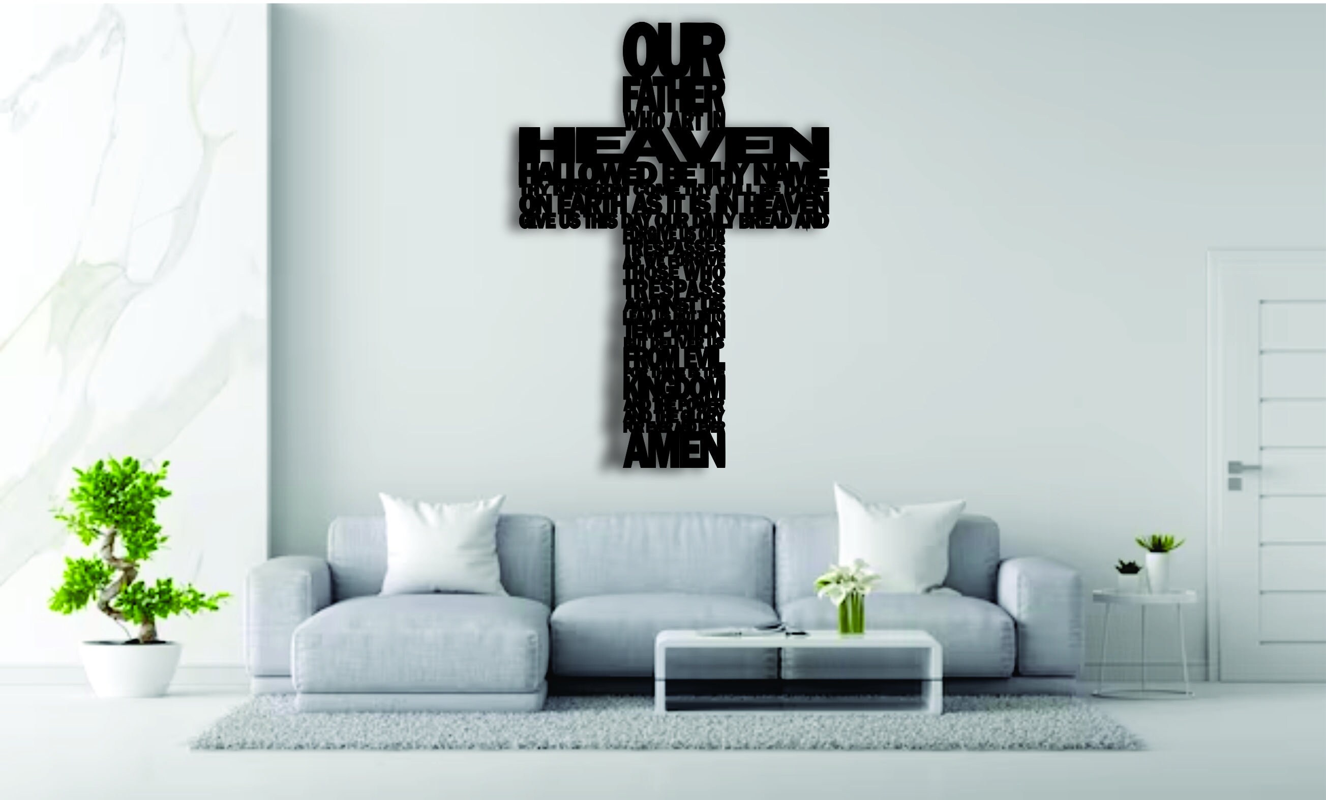 The Lord's Prayer Laser Cut File - Etsy
