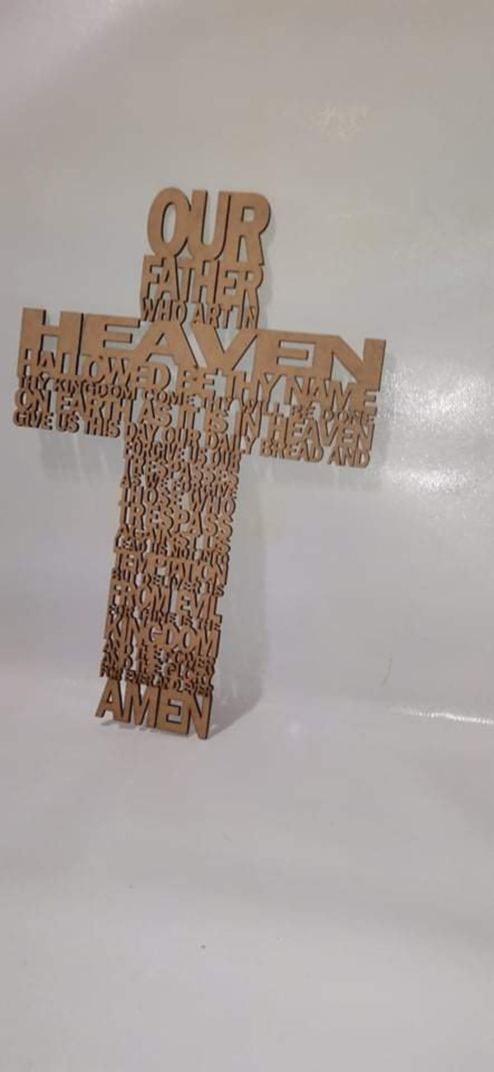 The Lord's Prayer Laser Cut File - Etsy