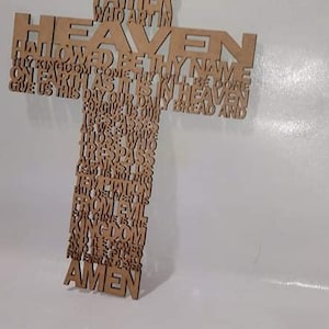 The Lord's Prayer Laser Cut File - Etsy
