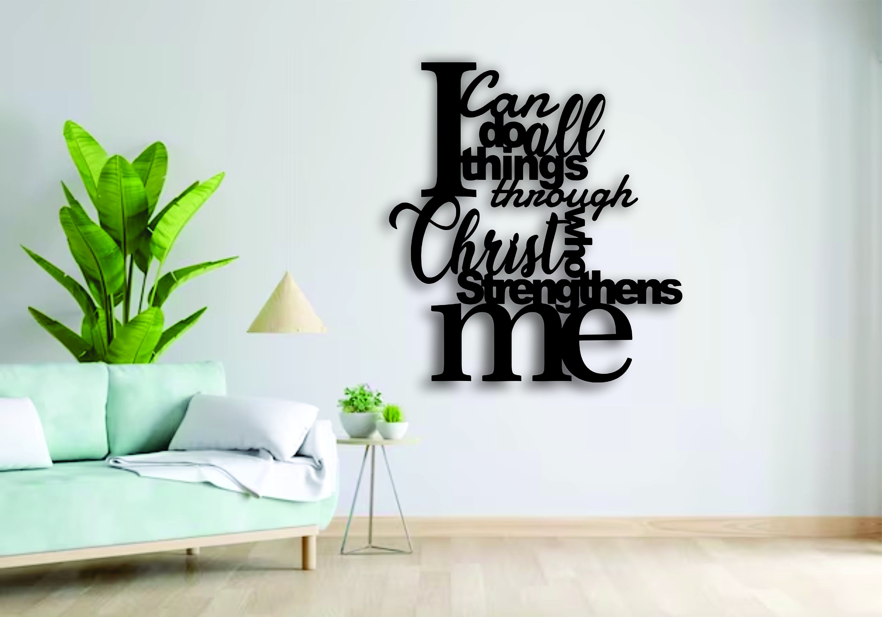 Philippians4:13 Laser Cut File - Etsy