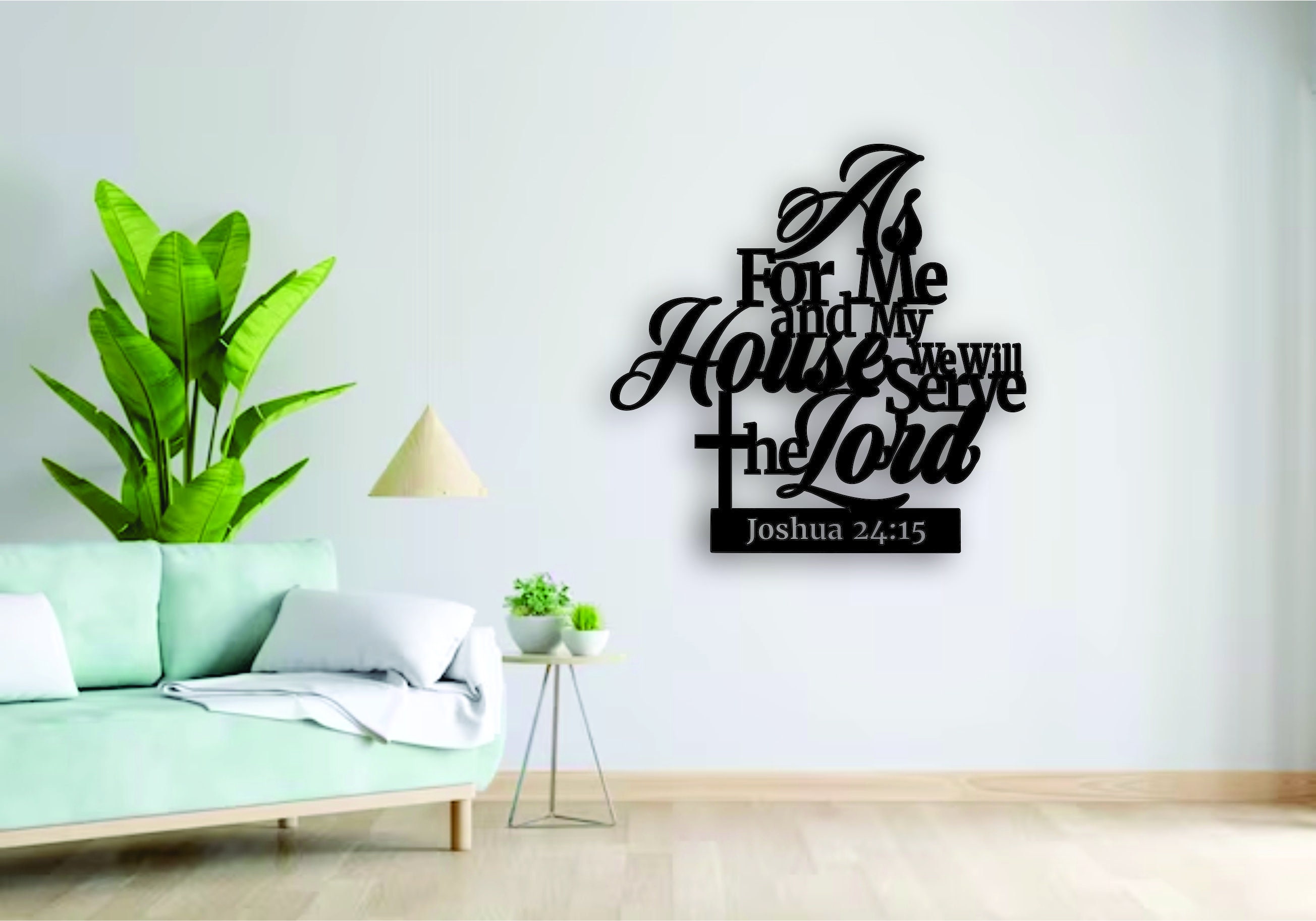 Joshua 24;15 Laser Cut File - Etsy