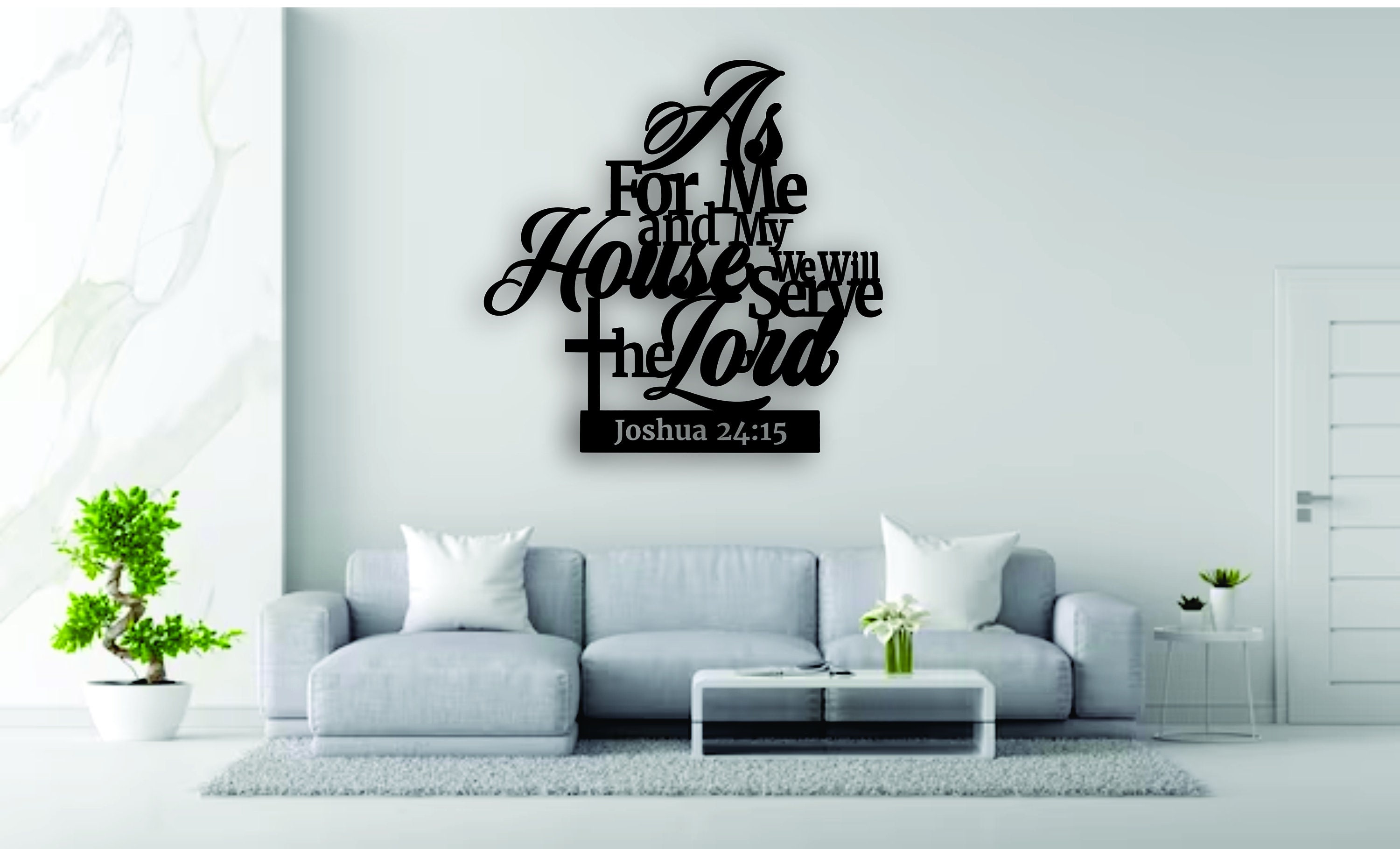 Joshua 24;15 Laser Cut File - Etsy